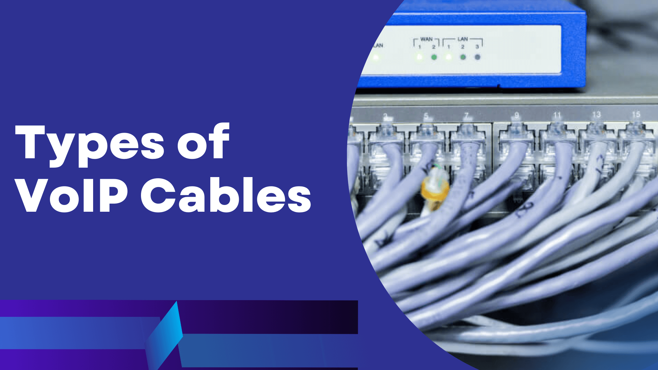 VoIP Cable Types: From Cat5e to Fiber Optics